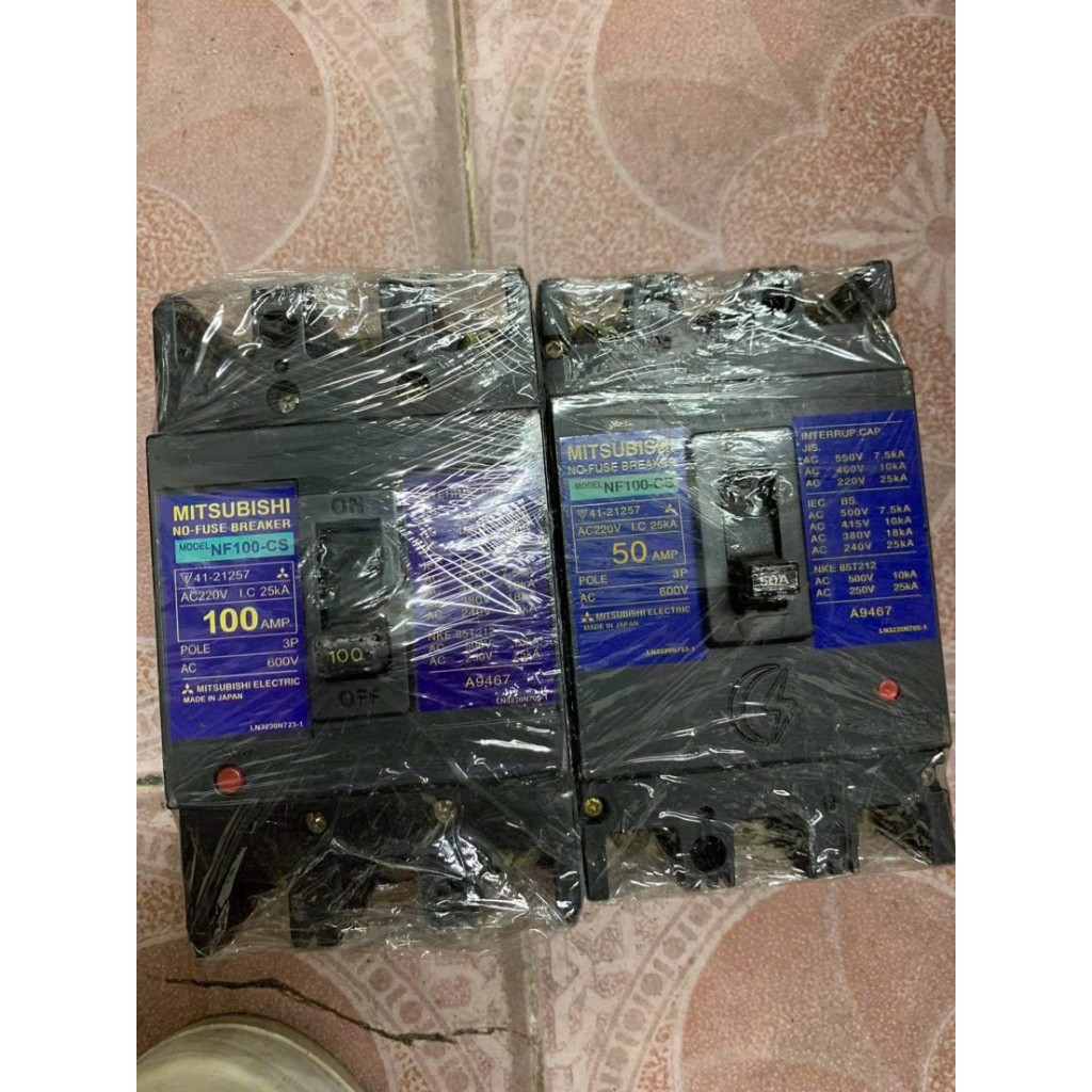 Aptomat, MITSUBISHI 100A BIG CONFIRM | Shopee Malaysia