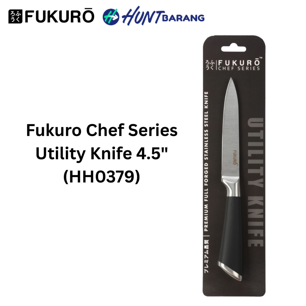 Fukuro Chef Series Utility Knife 4.5" (HH0379) | Shopee Malaysia