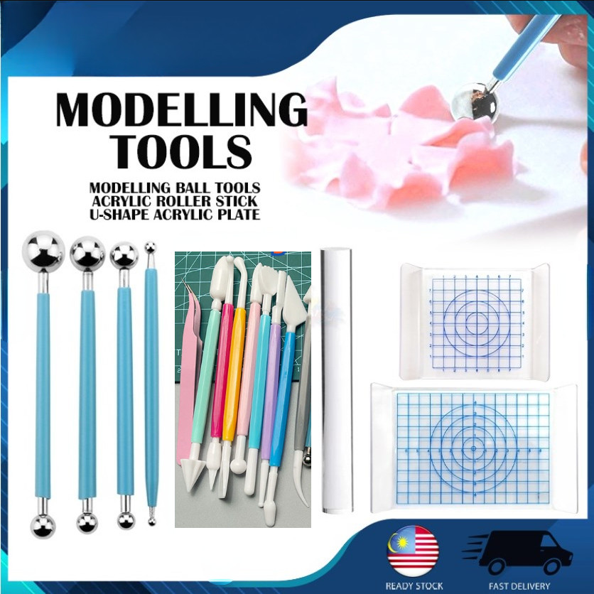 Sculpting Kit Clay Tools Set Polymer Clay Shapers Modeling DIY Tool ...
