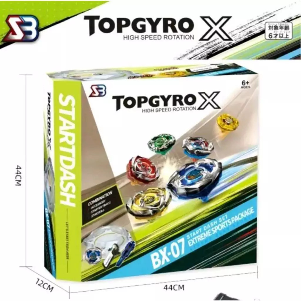 Beyblade X Stadium Beystadium Arena BX-10 Xtreme Stadium and 4 Pcs ...