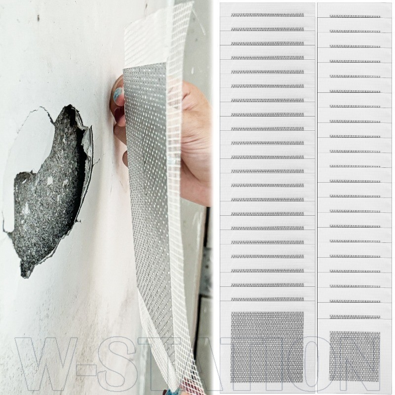 Self-adhesive Wall Repair Patch - Fiberglass Mesh Crack Patch - Window ...