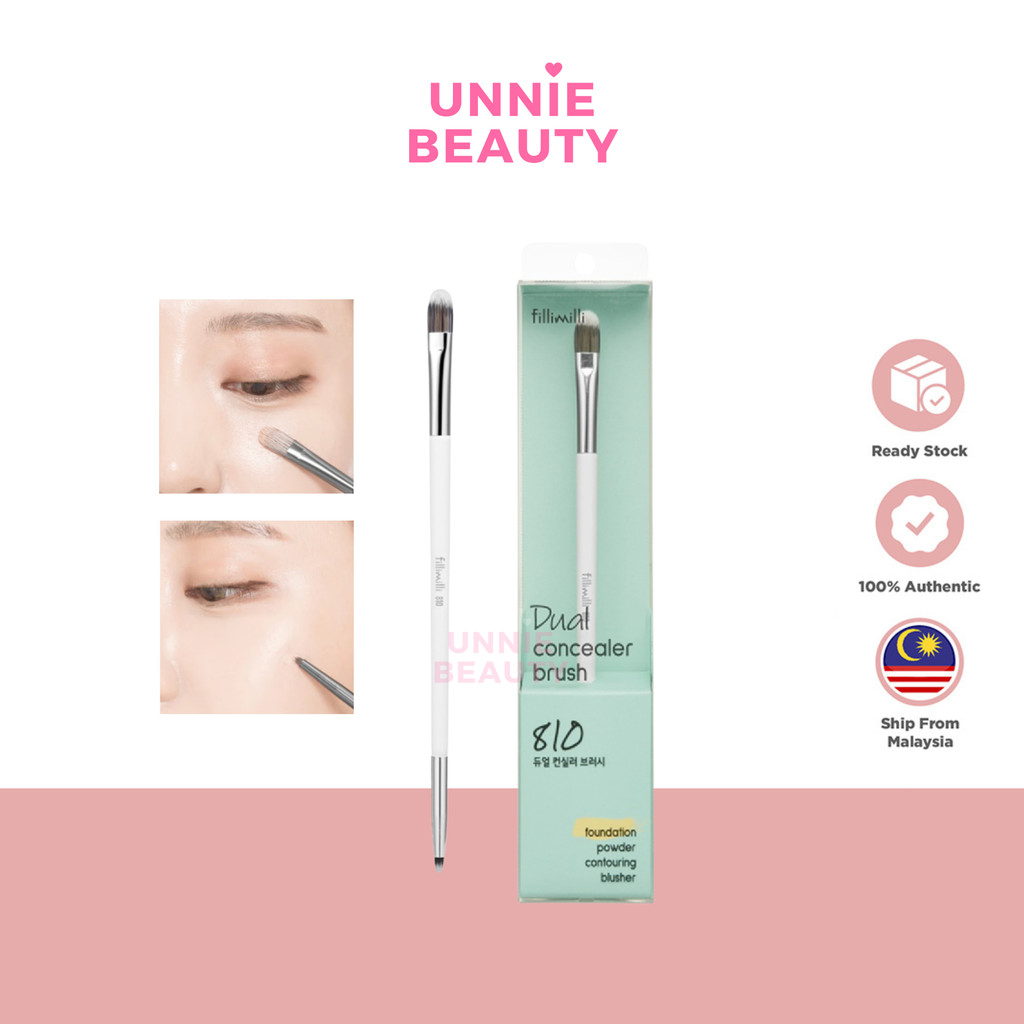 FILLIMILLI Dual Concealer Brush 810 | Shopee Malaysia