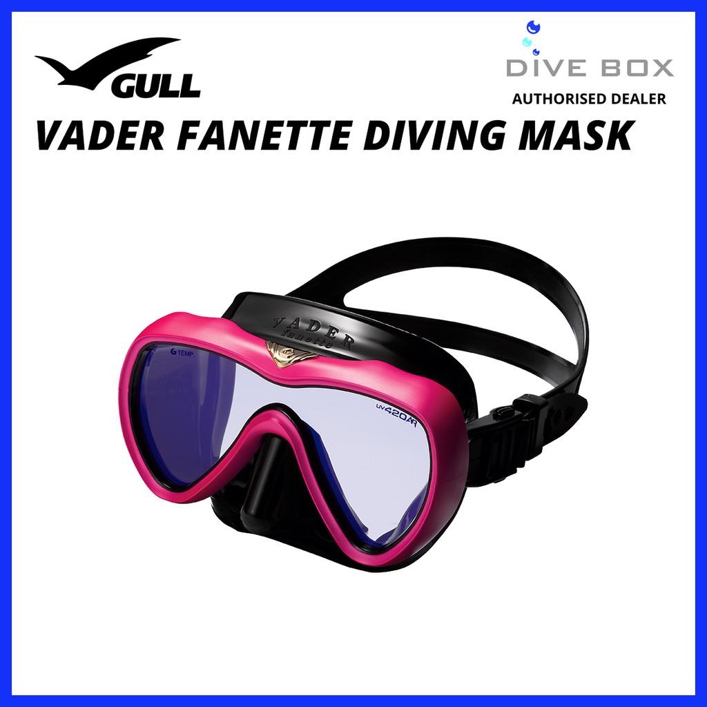 Gull Vader Fanette Diving Mask | Dive Masks | Shopee Malaysia