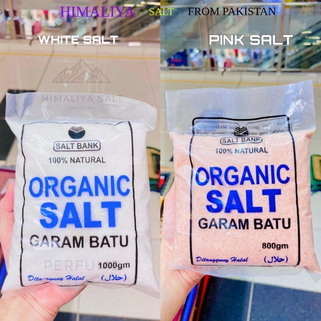 Pakistan Himalaya Garam Bukit Merah & Putih (800g) Pakistan Himalaya ...