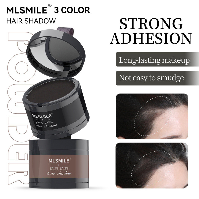 MLSMILE TikTok Viral Hairline Powder - Black Brown | Waterproof Instant ...
