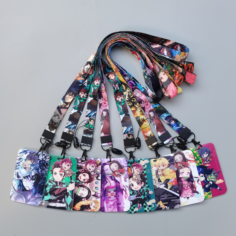 Cartoon Cartoon Anime Hard Bus Push Card Holder Campus Card Polyester ...