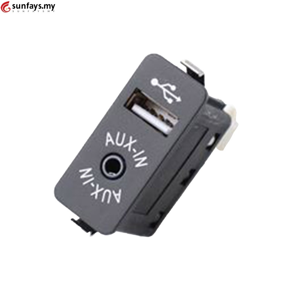 {SUFA} For BMW 1 3 5 Series E60 E61 E81 E87 E90 E91 USB AUX In Socket Port Plug Spot Products ...