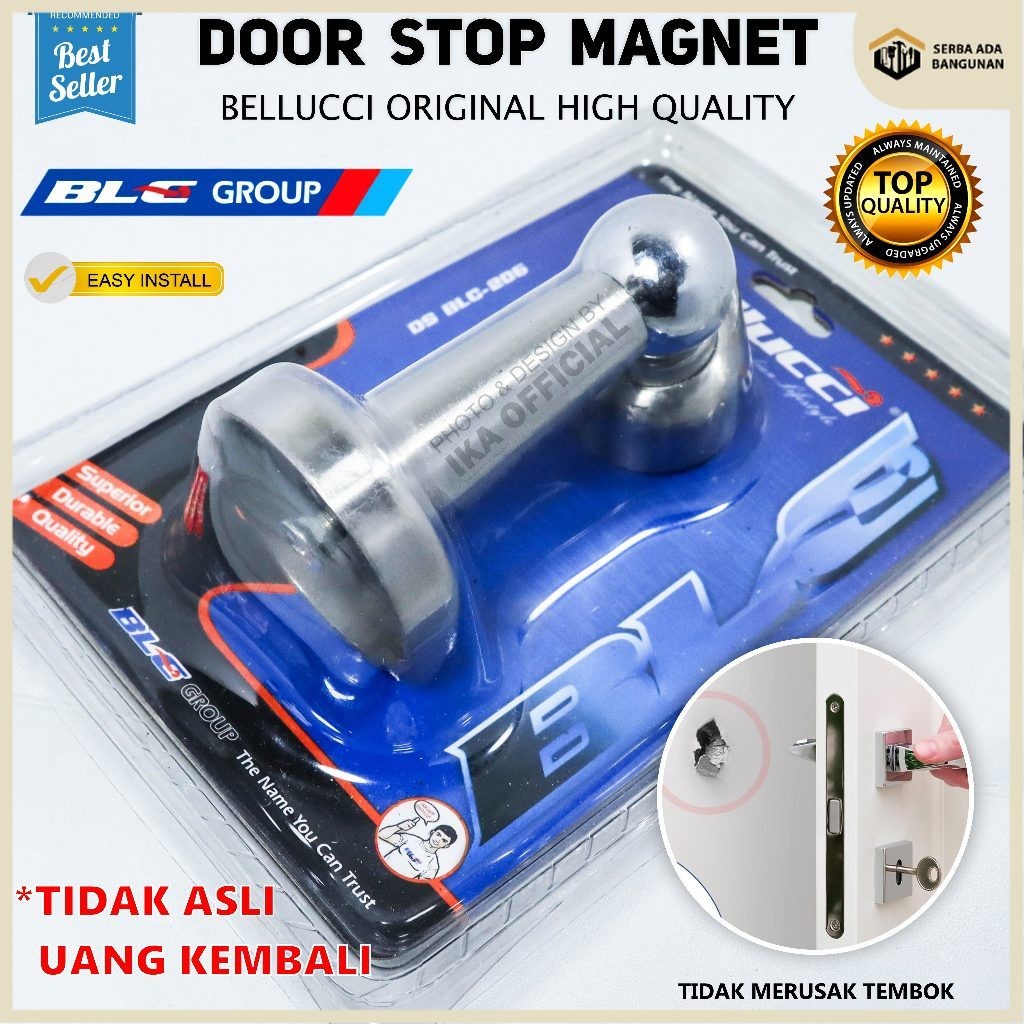 Door STOP / Magnet Stainless DOOR Stopper ORIGINAL BELLUCCI GUARANTEED ...