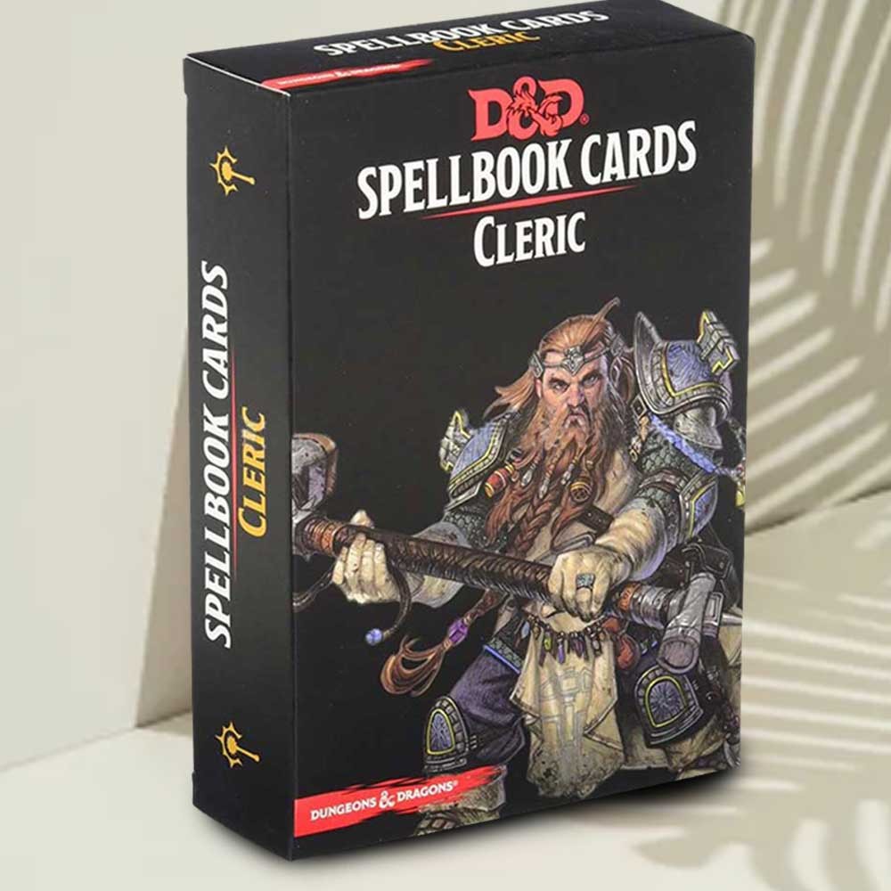 Dungeons & Dragons Spellbook Cards: Cleric | Shopee Malaysia