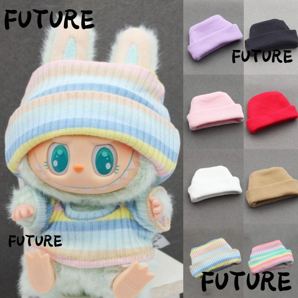 HL-FUTU 17cm Labubu Hats, Handmade Miniature Doll'S Hats, Multiple ...