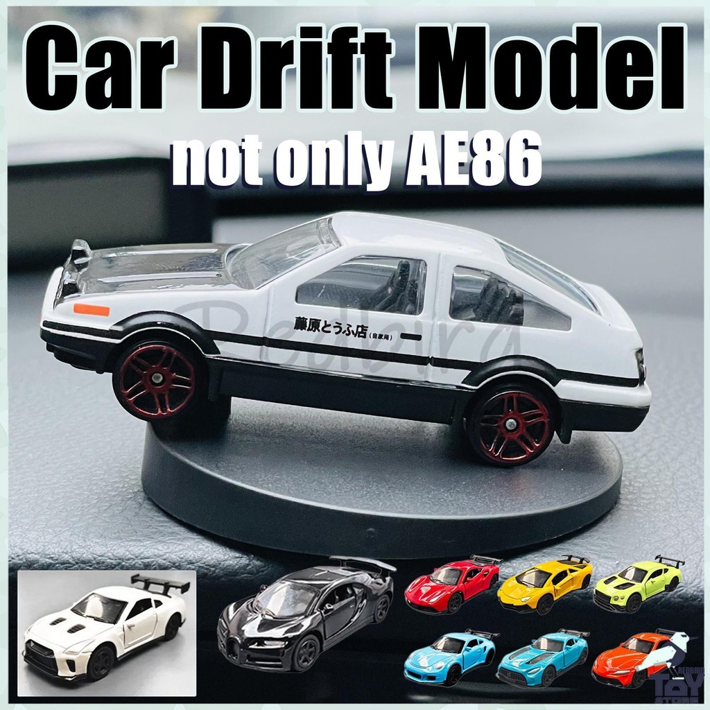AE86 Car Drift Model / Dashboard Drift Car Statue / Drift Car Dashboard ...