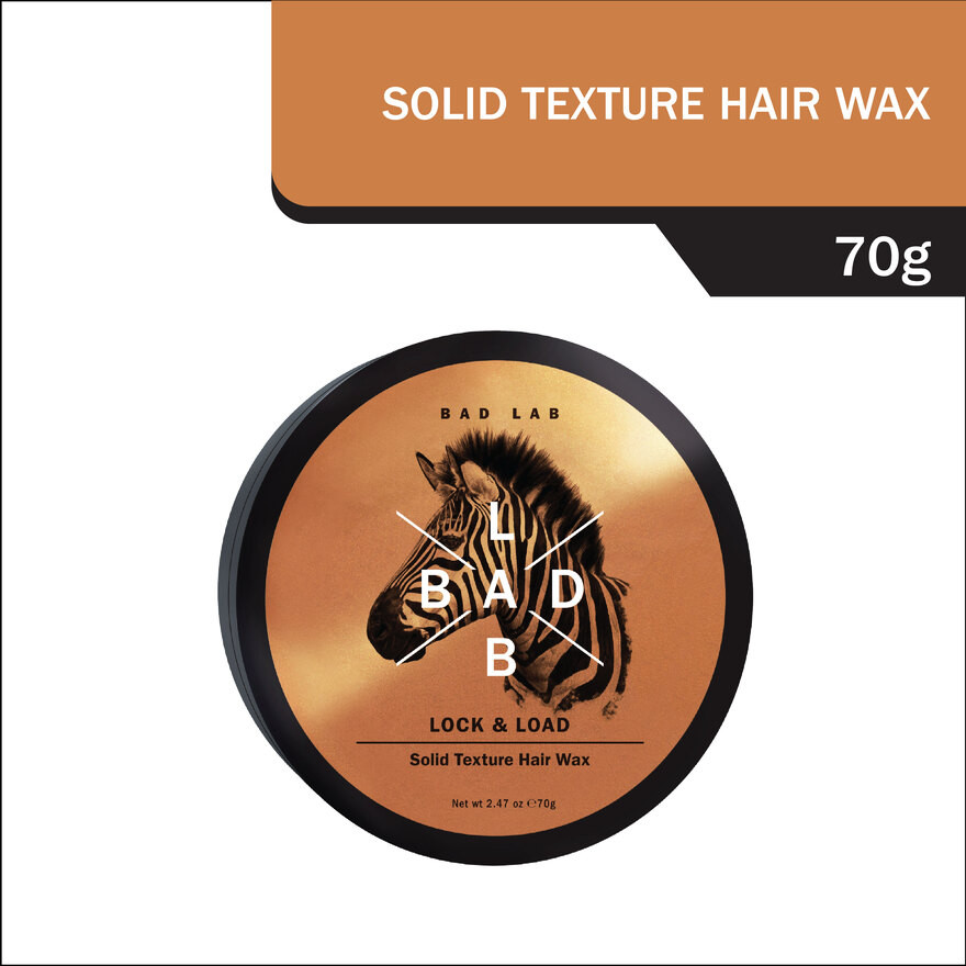BADLAB Lock & Load Solid Texture Hair Wax 70g | Shopee Malaysia
