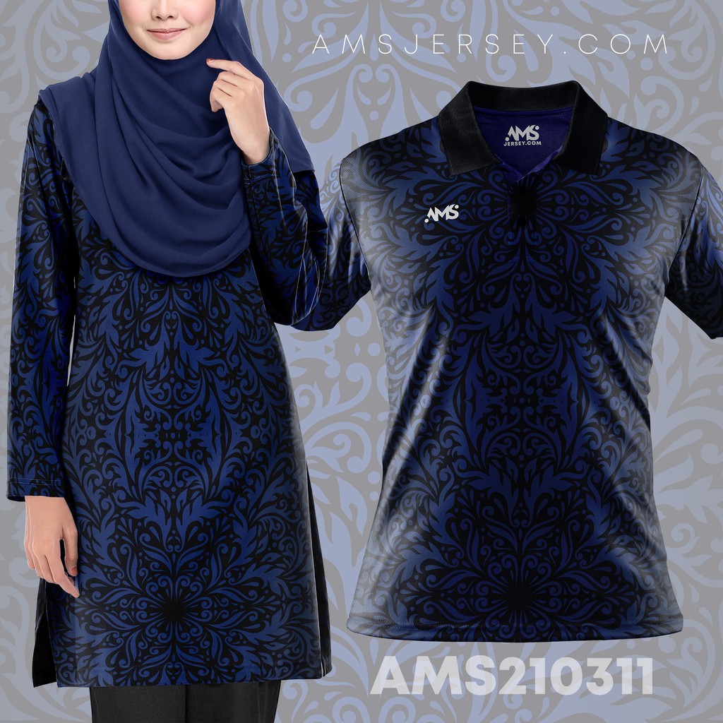 Baju Muslimah Couple Set Blouse Murah Tshirt Muslimah Jersey Plue Size ...