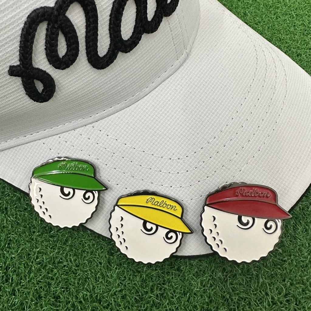Golf Malbon Magnetic Metal Mark Mark Hat Clip Langfang Craft Ball Cap ...