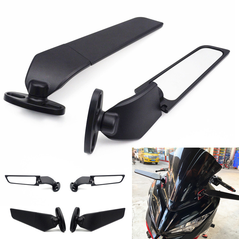 Motorcycle Modified Rearview Mirror Excellent Little Ninja Horizon ...