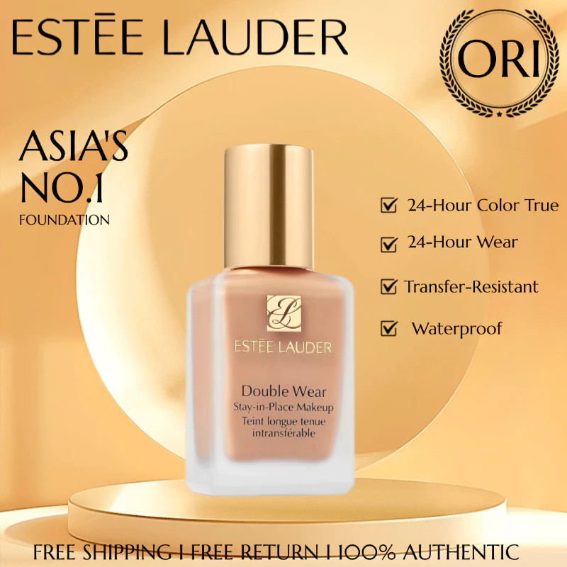 【Buy 3 get 1】Estee Lauder Double Wear Stay-in-Place Makeup (1W1 Bone) 30ml | Shopee Malaysia