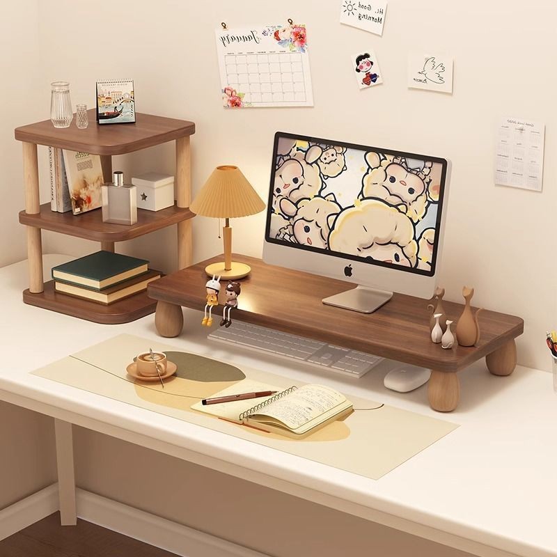 Computer Screen Elevated Rack Ultra-Stable Office Monitor Desktop ...