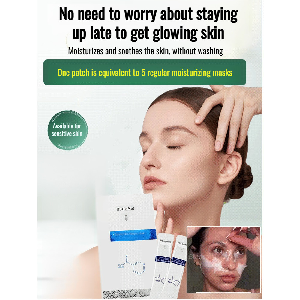 Niacinamide Masks Skin Care Mask Nourish Lightweight texture hyaluronic ...