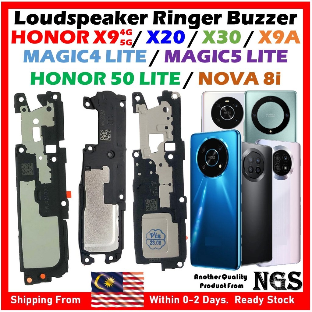 Full Set Loudspeaker Ringer Buzzer Module For HONOR X9 4G & 5G / X20 ...