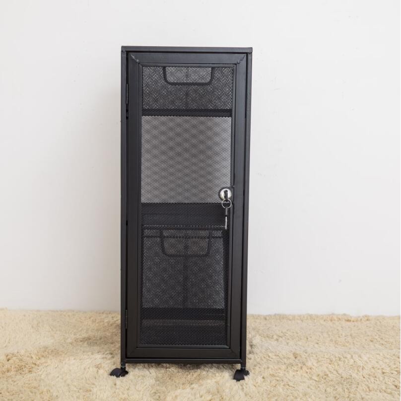 Besi Logam Mesh Laci Boleh Dikunci Kabinet Fail Kabinet Bekalan Pejabat ...