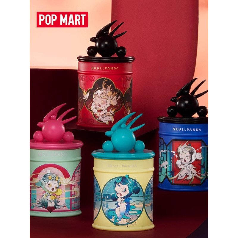 P POPMART POPMART SKULLPANDA Mansion View Series SP Scented Candle ...