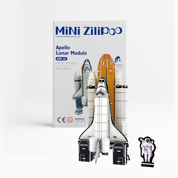 DIY 3D Paper Model Apollo Lunar Module | Shopee Malaysia