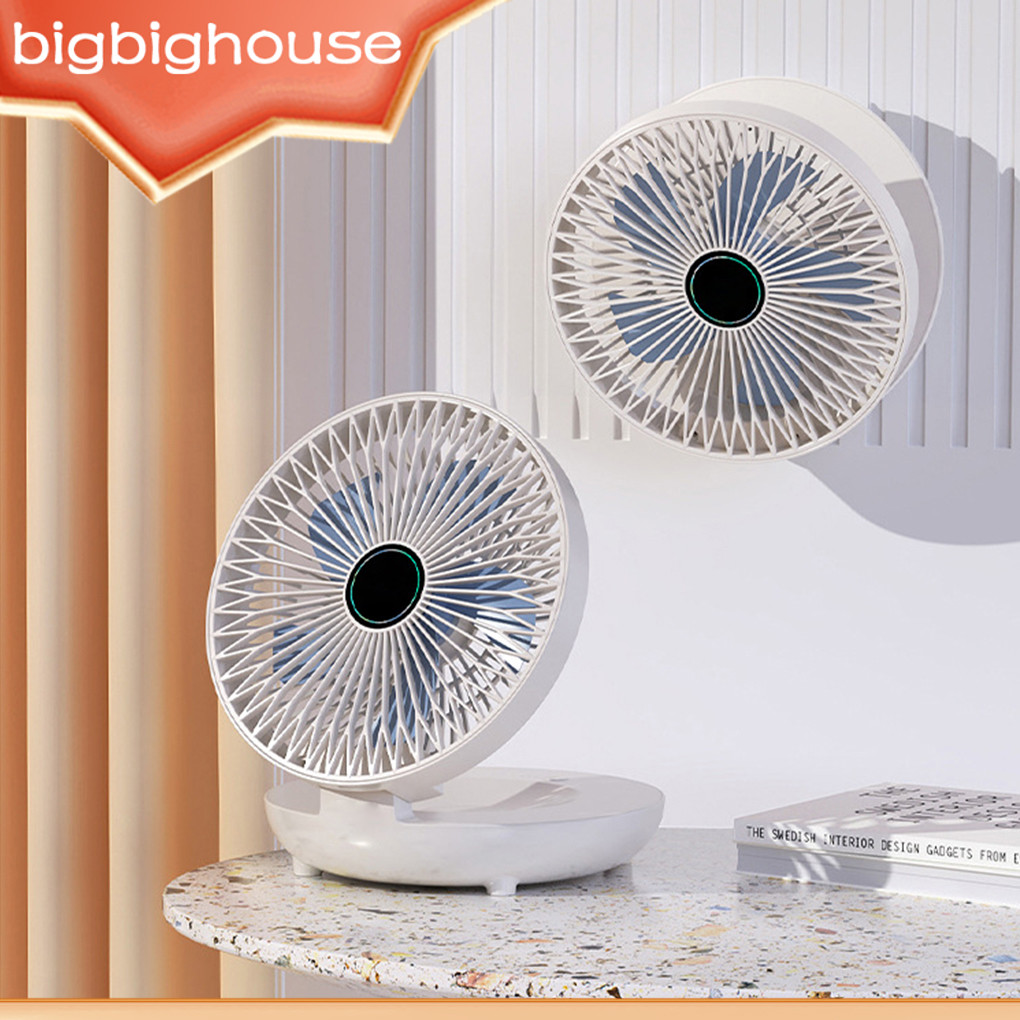 Quiet High Wind Desktop Fan Adjustable Wind Speed Portable Long-lasting ...