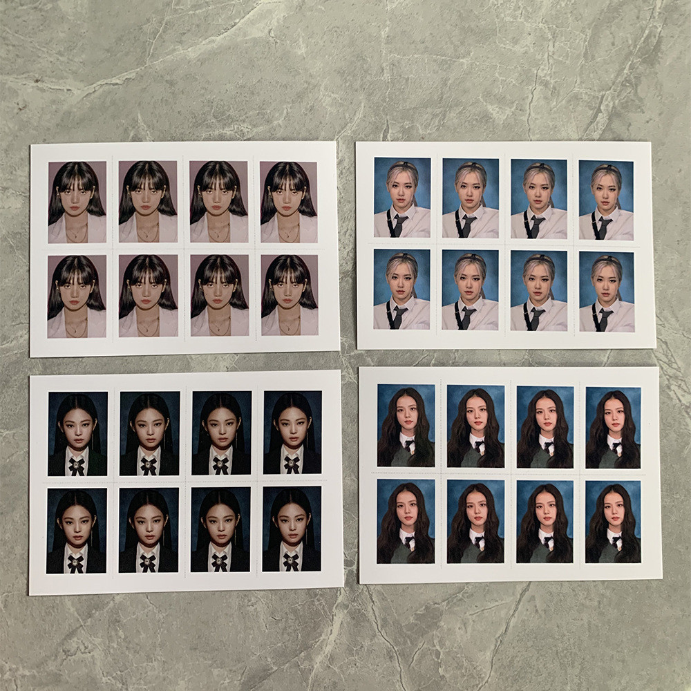 KPOP BLACKPINK ID Photo Identity Card Photocards School HD Collective ...