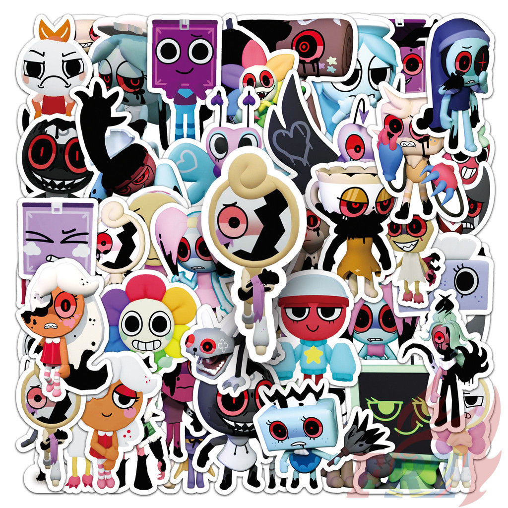 50PCS/Set Dandy's World Stickers DIY Waterproof Fashion Doodle Decals ...