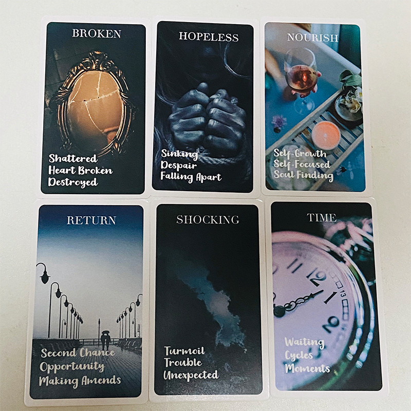 Hearts Hidden Secrets Oracle Deck 78 Yourself Feelings Messages Cards ...