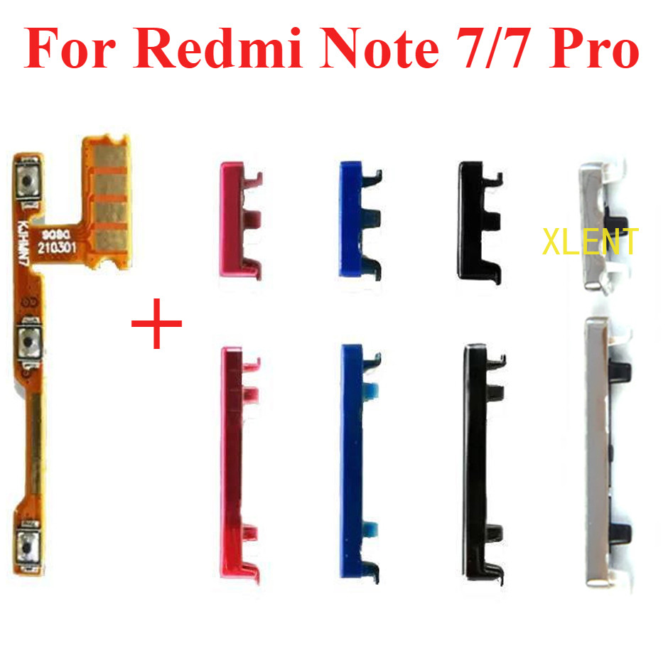 Power On Off Button Flex Out Side Volume Up Down Key Flex For Redmi ...