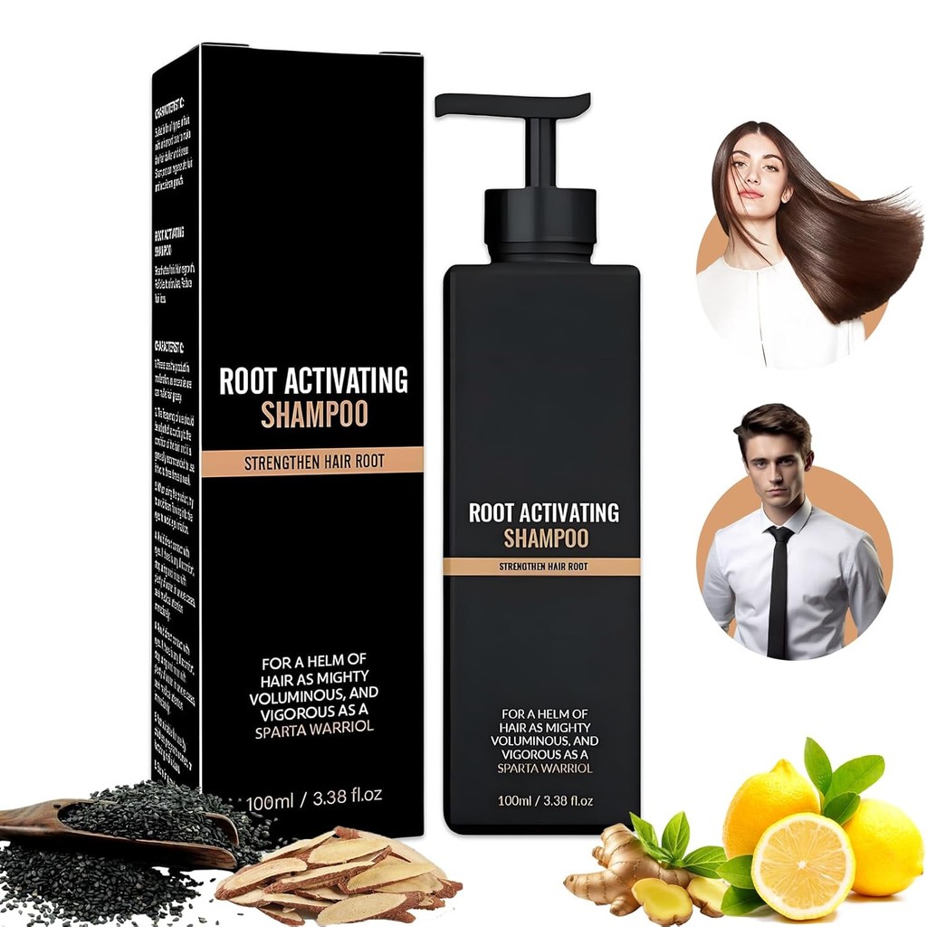 Root Activator Shampoo, Hair Regrowth Conditioner Mane Strengthening ...