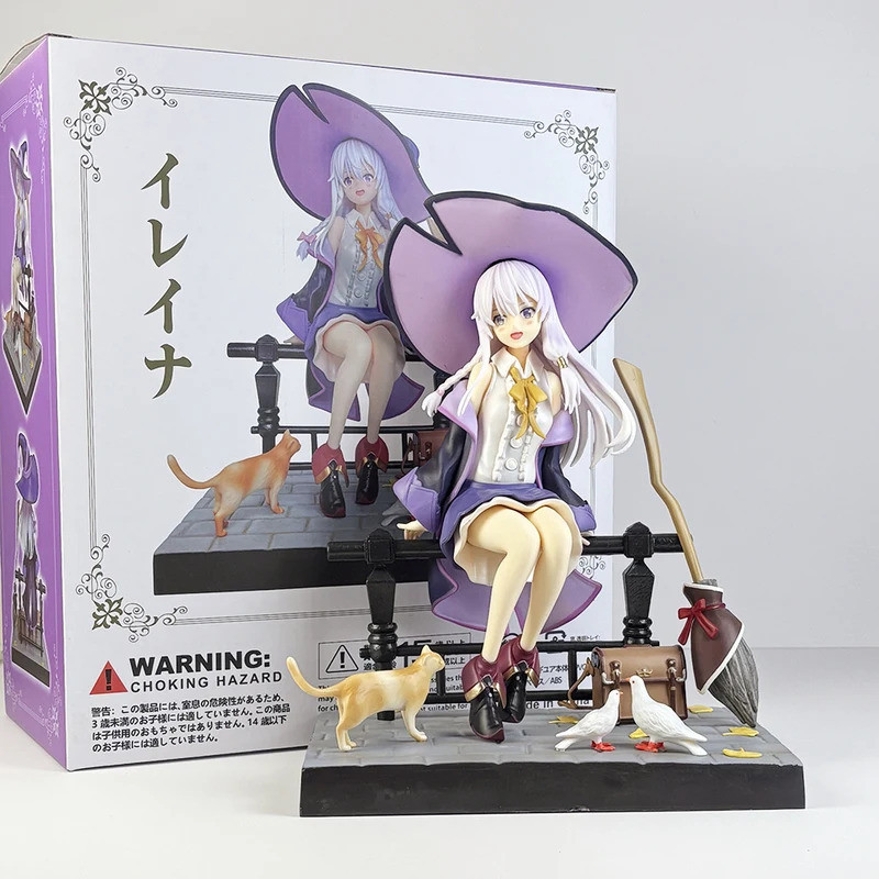 26cm Wandering Witch The Journey Of Elaina Action Figure Toys 1/7 Scale ...