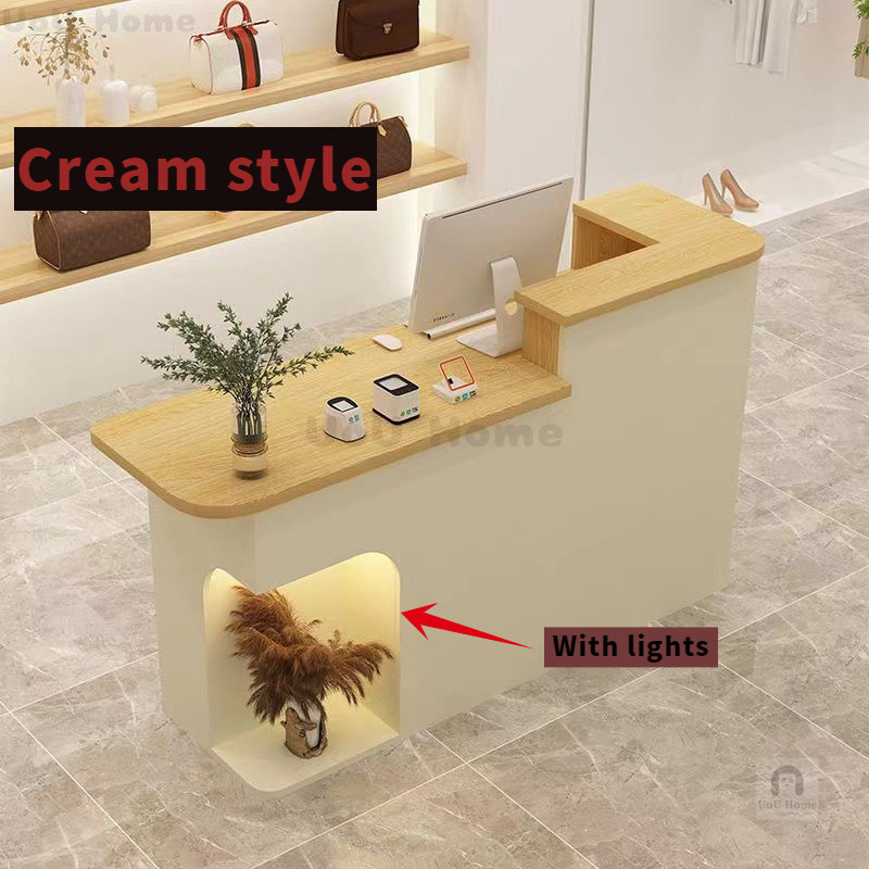 Reception CounterTableReception Desk front deskcounter receptionist ...