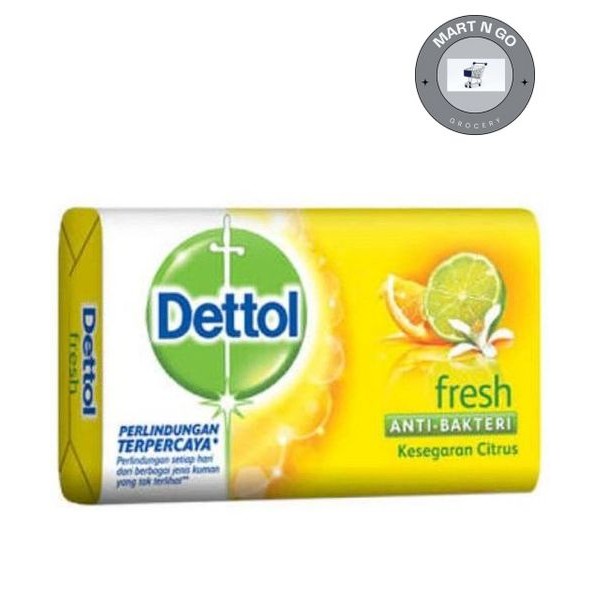 Dettol Fresh Sabun Antibacterial Bar Soap 105g | Shopee Malaysia