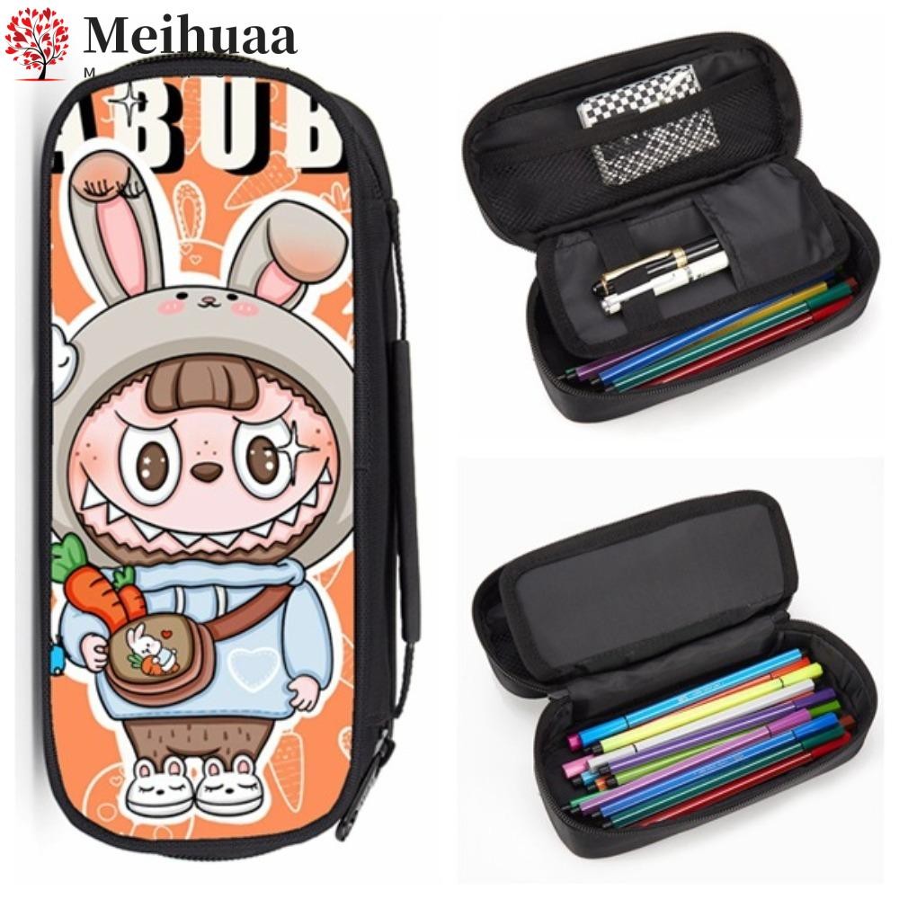 MEIHUAA Labubu Pencil Bag, Large Capacity Cute Pencil Cases, 2024 ...
