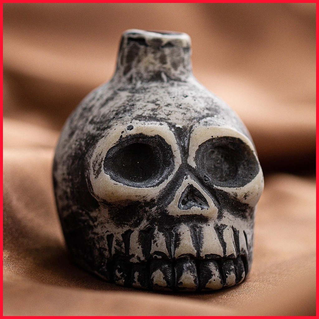 Aztec Death Whistle Portable Skull Whistle Wacky Whistle Stress Relief ...