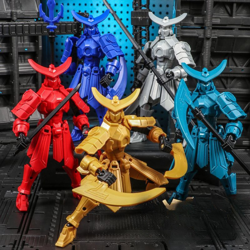 Lucky 13 Action Figure Robot MoZi 3D Printing Dummy 13 Action Figure ...