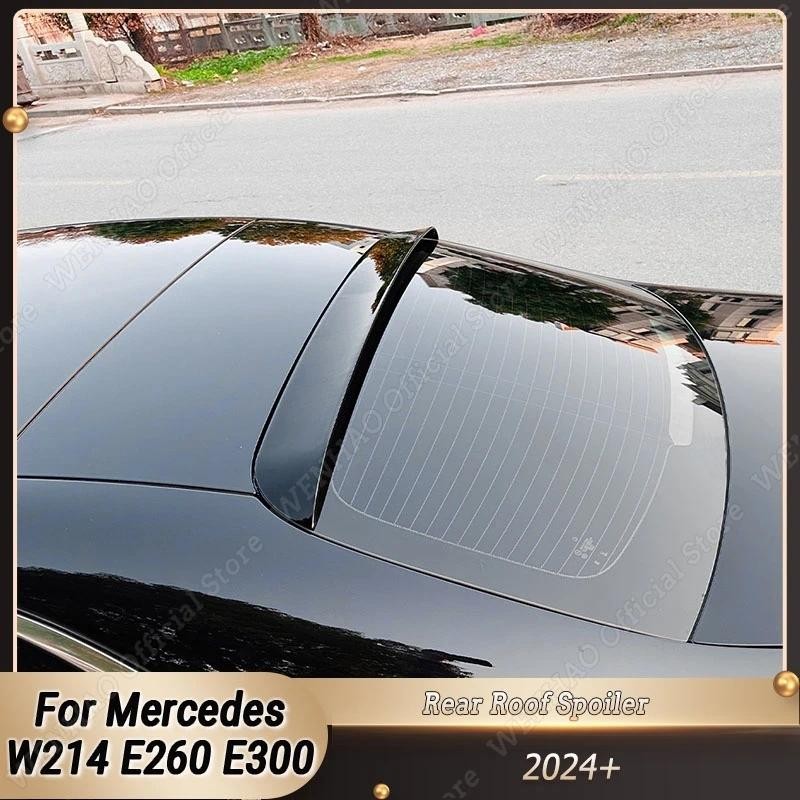 For Mercedes Benz W214 E Class E260 E300 AMG 2024+ Rear Trunk Roof Rear Wing Spoiler Exterior ...