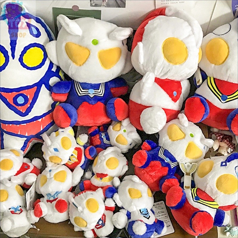 Children's Toys Plush Doll Ultraman Plush Toy Doll | Shopee Malaysia