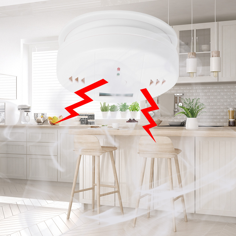 Sensitive Home CO2 Sensor Detector Wireless CO Carbon Monoxide ...