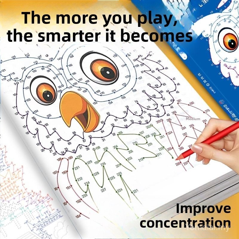 6-12 Year Old Magic Connection Children's Concentration Training, Left ...