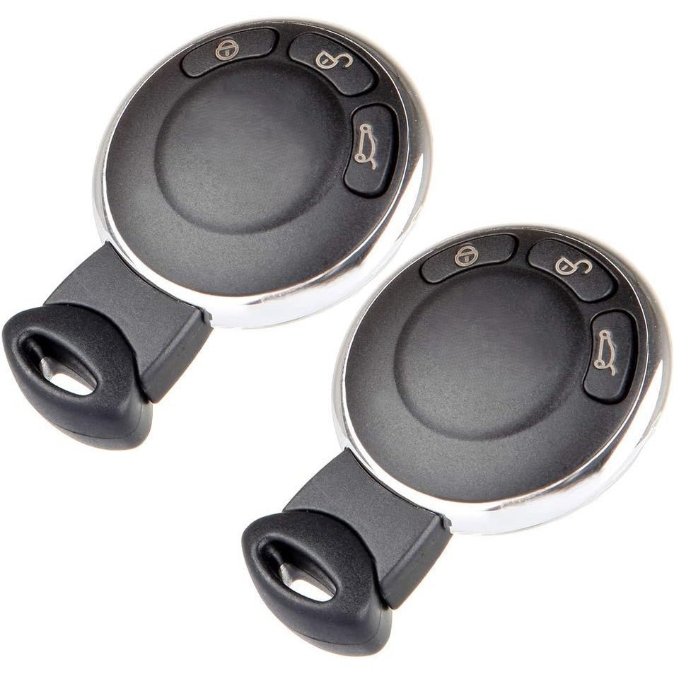 Keyless Entry Key Shell BMW Mini Cooper 3 Button Smart Key Casing To ...