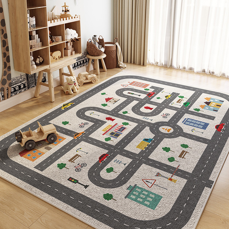 Children Flying Chess Carpet Oversized Toy Area Floor Mat Kindergarten ...