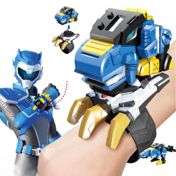 Promotional price! Kids Watch Transformation Toys Mini Force Super Dino ...