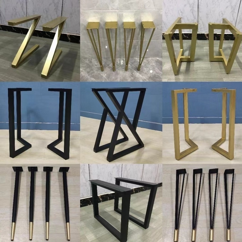 Table Leg Metal Dining Table Leg Desk Large Board Bracket Coffee Table ...