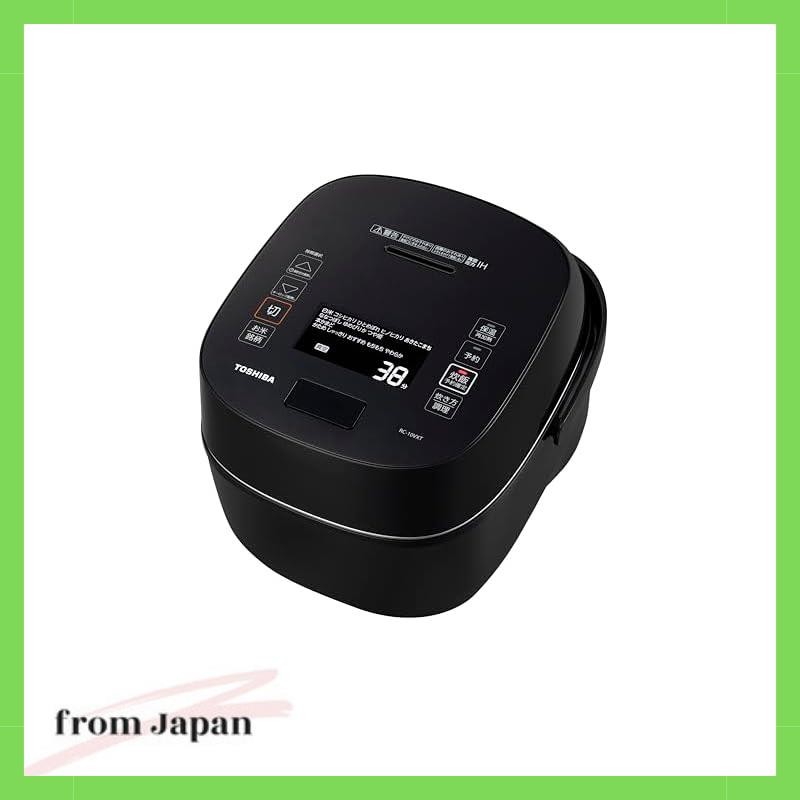 TOSHIBA Rice Cooker 5.5 Cups Vacuum Pressure IH Jar Cooker High-Power ...
