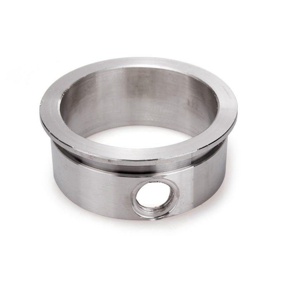 Flange 3" V-Band Flange with Integrated O2 Bung Port, SS 304 Steel ...