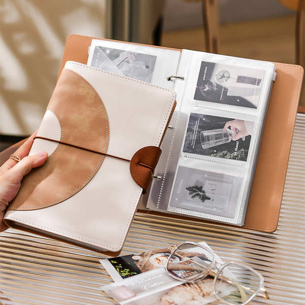album album gambar Kulit 3 inci foto Polaroid album kad album 3 grid ...