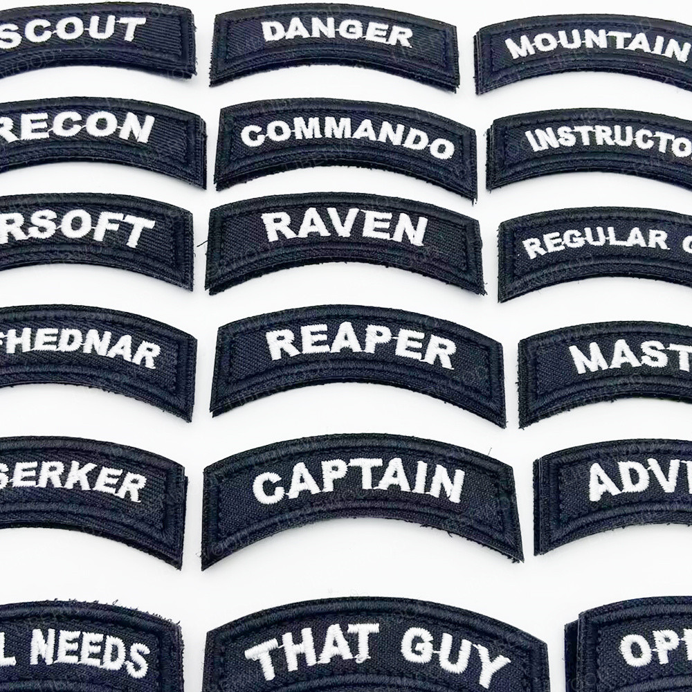 Tactical Patches Airsoft Master Instructor Commando Patch Captain Reaper Badge Special Operator ...